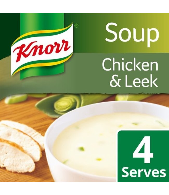 Knorr Knorr Chicken And Leek Dry Packet Soup 60g - Russells British Store