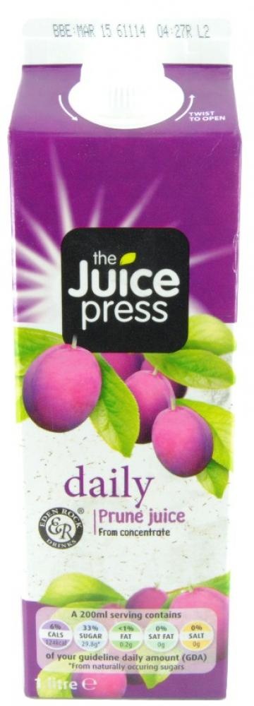 Juice Press The Juice Press Prune Juice 1 Litre - Russells British Store