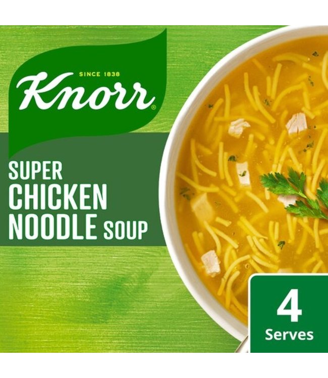 Knorr Knorr Super Chicken Noodle Dry Packet Soup 51g - Russells British ...