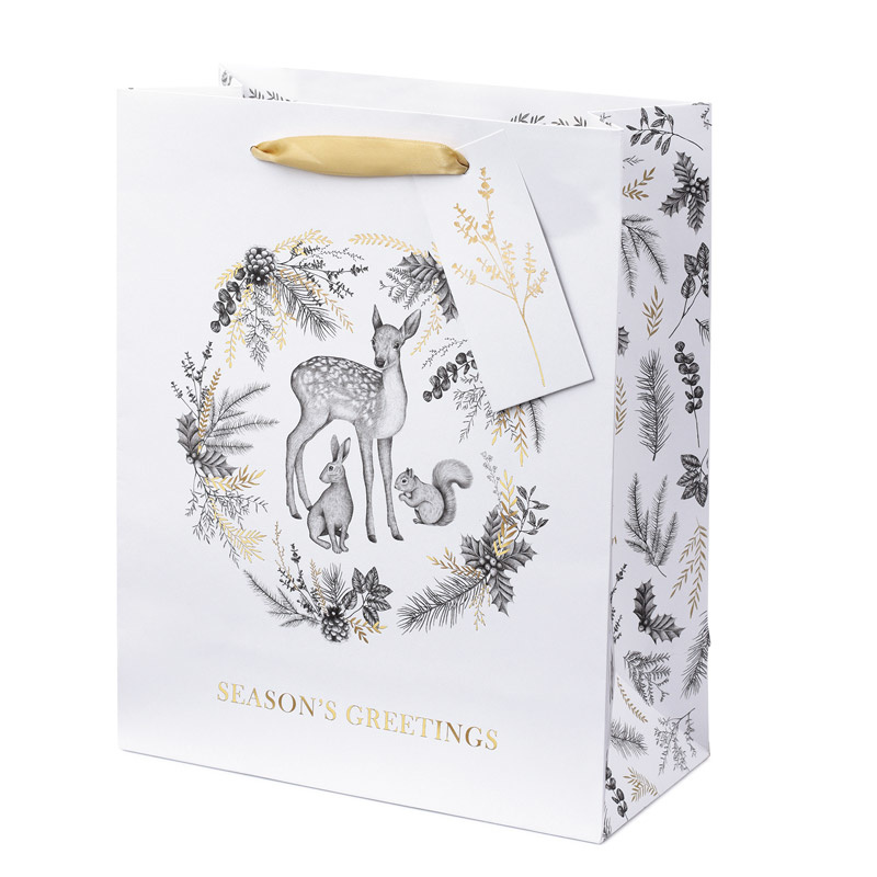 Tom Smith Enchanted Forest Medium Gift Bag - Russells British Store