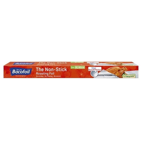 Bacofoil The Non-Stick Kitchen Foil 45cm x 3m - Russells British Store