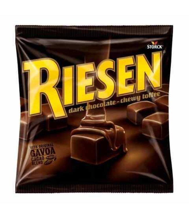Storck Riesen Dark Chocolate Chewy Toffee110g - Russells British Store