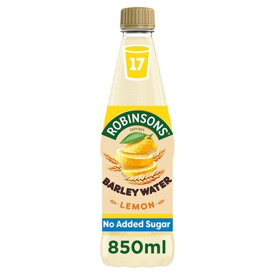 Robinsons Lemon Barley Water 850ml - Russells British Store
