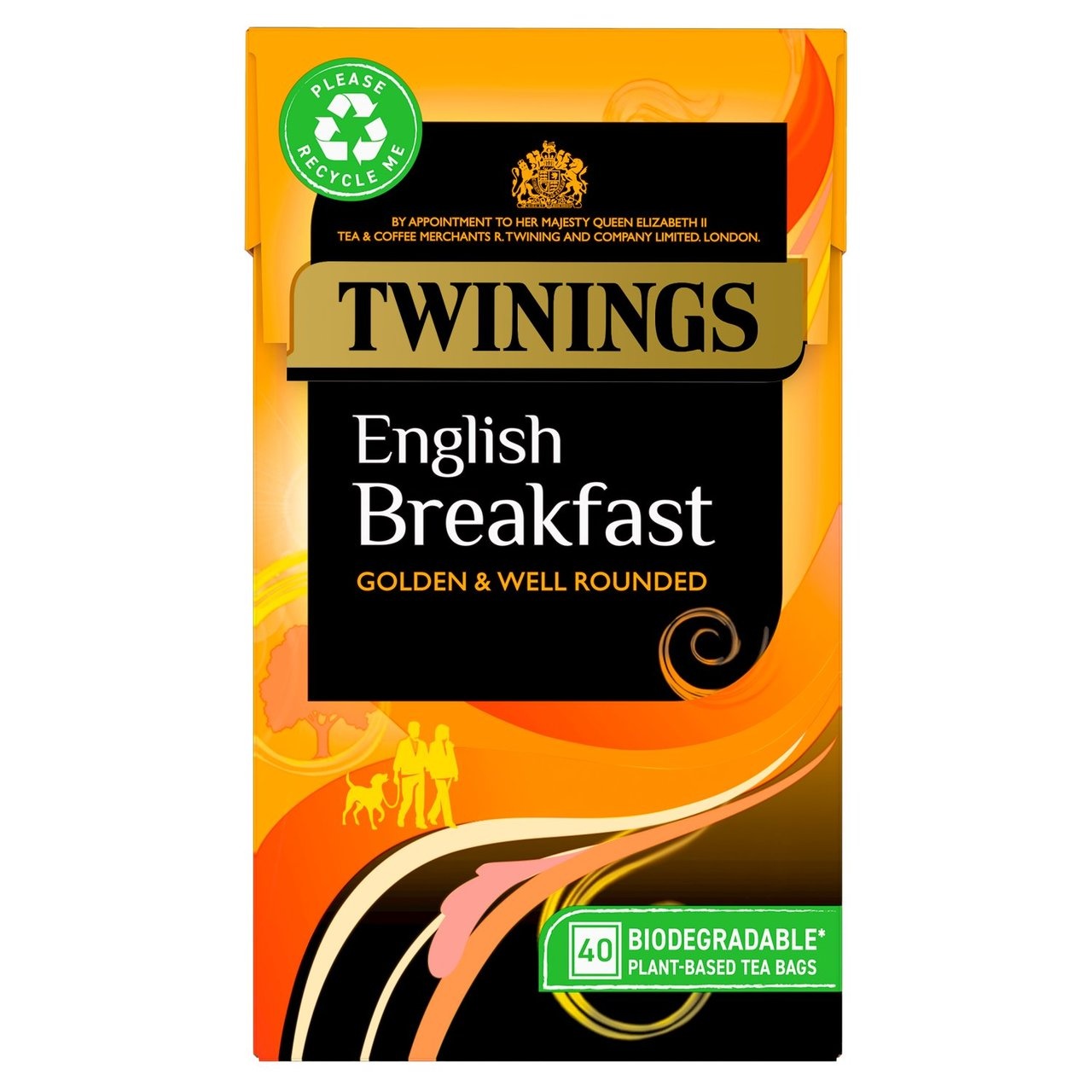 Twinings English Breakfast Tea Bags 40's - Russells British Store