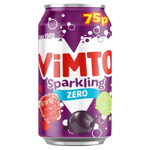 Vimto Fizzy Zero 330ml - Russells British Store