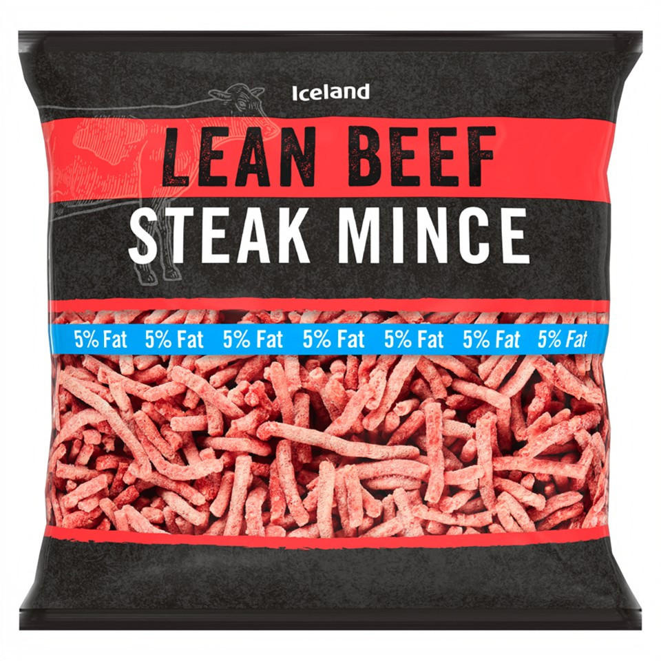 Iceland Lean Beef Steak Mince 400g - Russells British Store