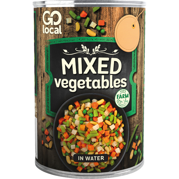 Go Local Mixed Vegetables 300g - Russells British Store