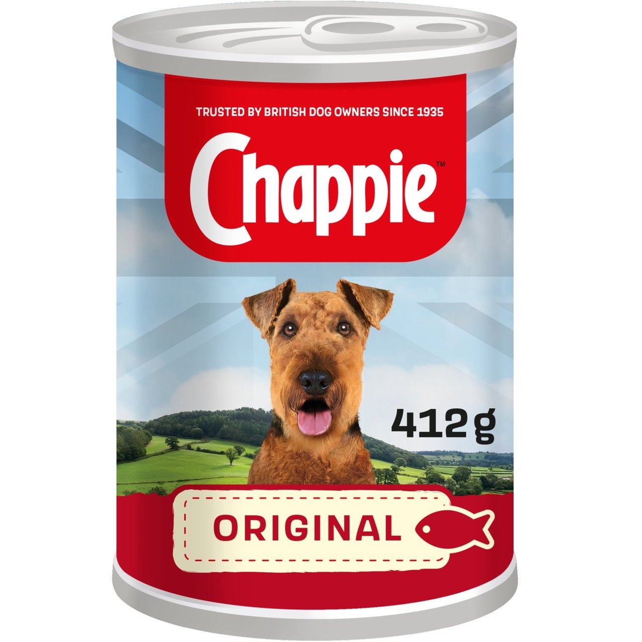 Chappie Dog Tin Original 412g - Russells British Store