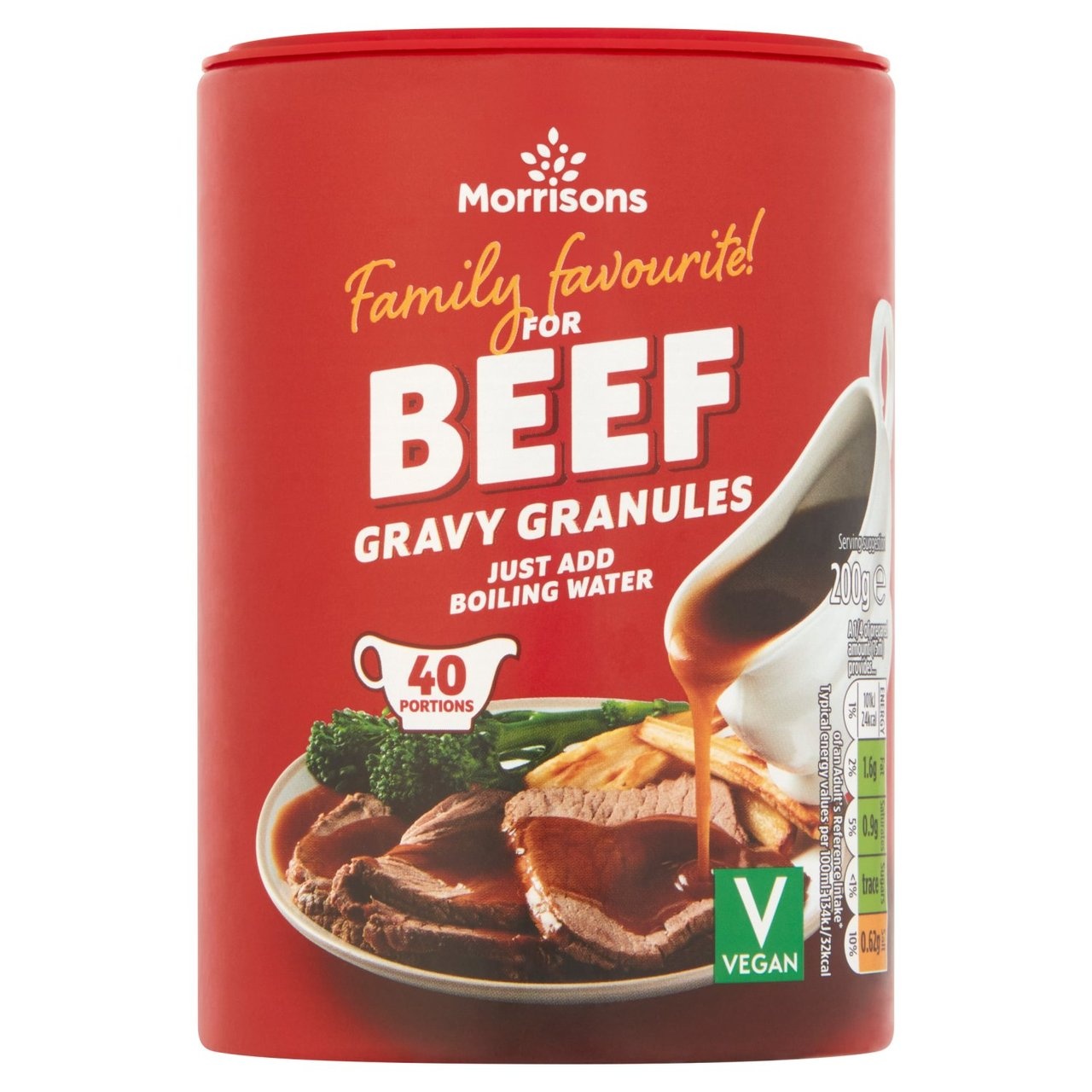 Morrisons Beef Gravy Granules 200g - Russells British Store