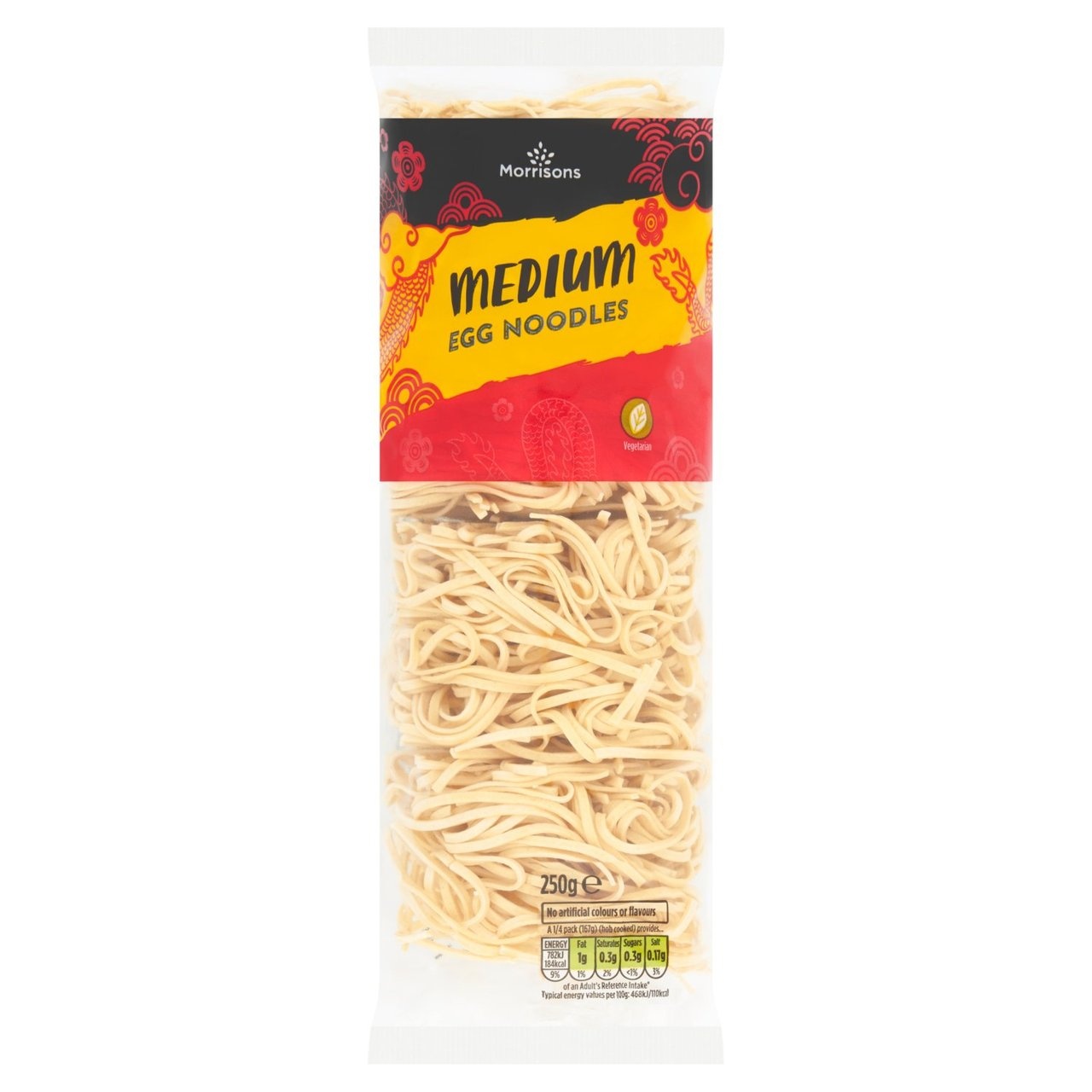 Morrisons Medium Egg Noodles 250g - Russells British Store