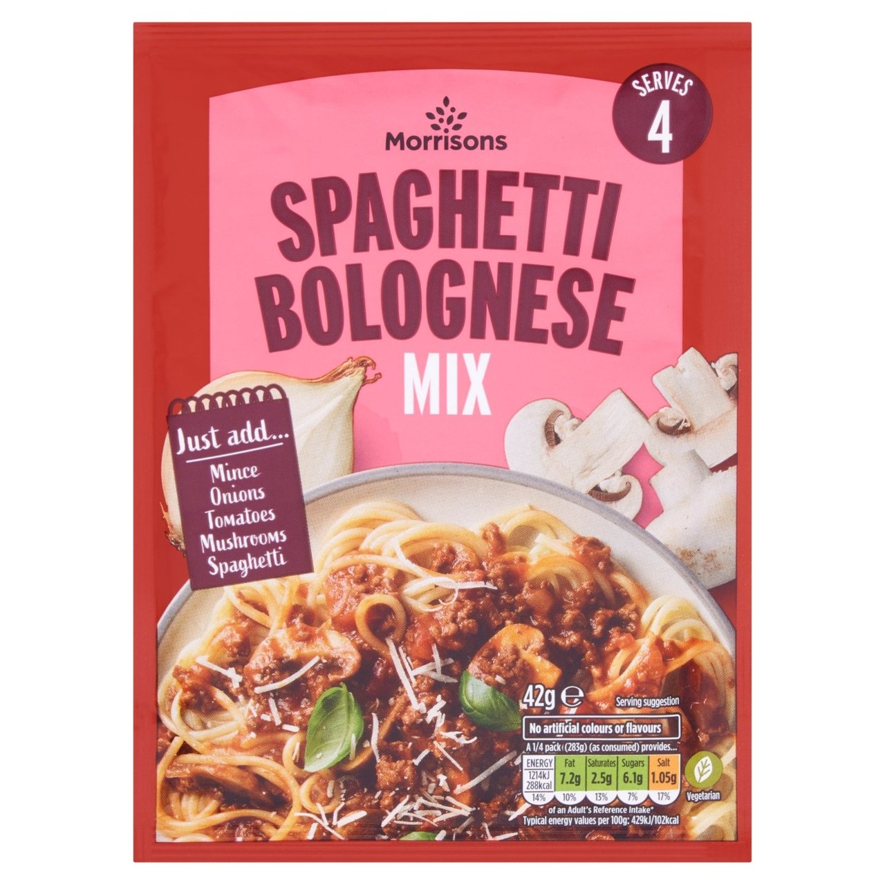 Morrisons Bolognese Sauce Mix 42g - Russells British Store