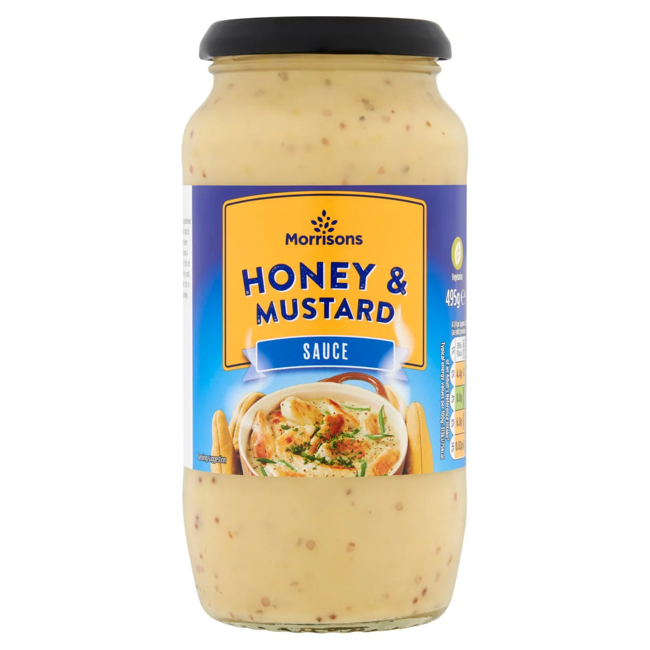 Morrisons Honey & Mustard Sauce 495g - Russells British Store
