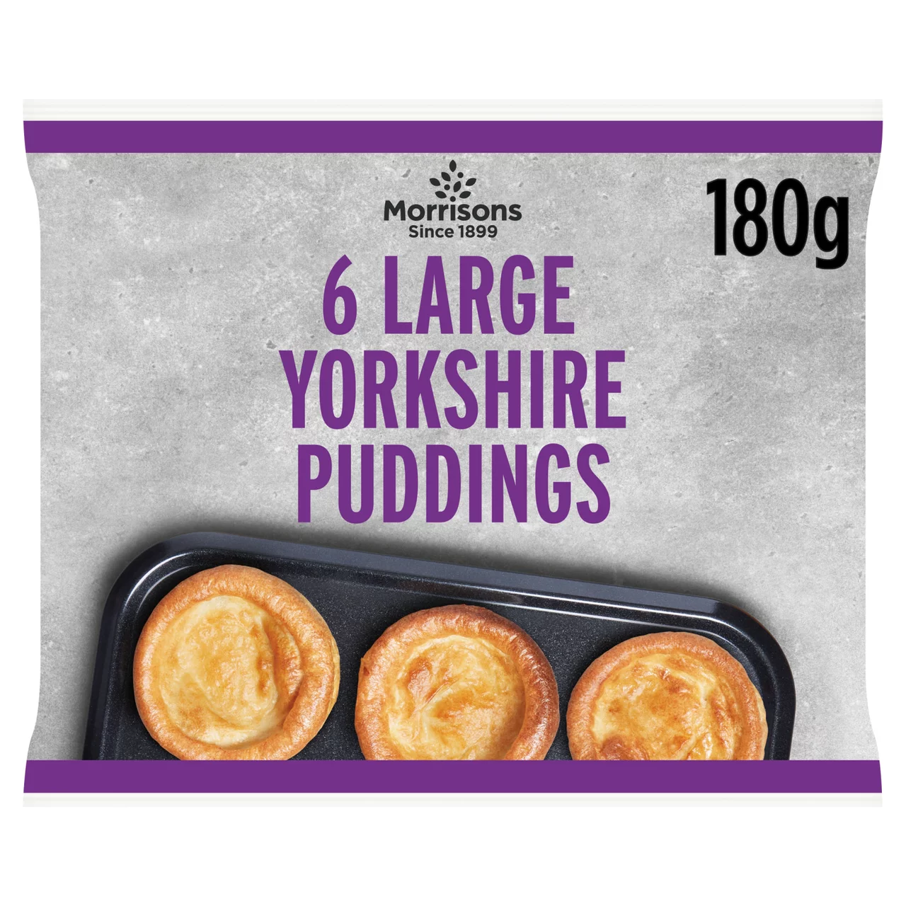 Morrisons 6 Large Yorkshire Puddings 180g - Russells British Store