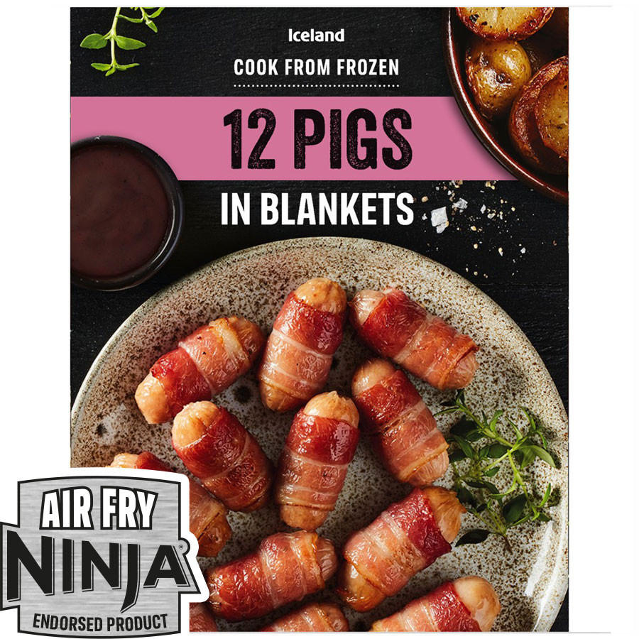 Iceland 12 Pigs in Blankets 252g - Russells British Store