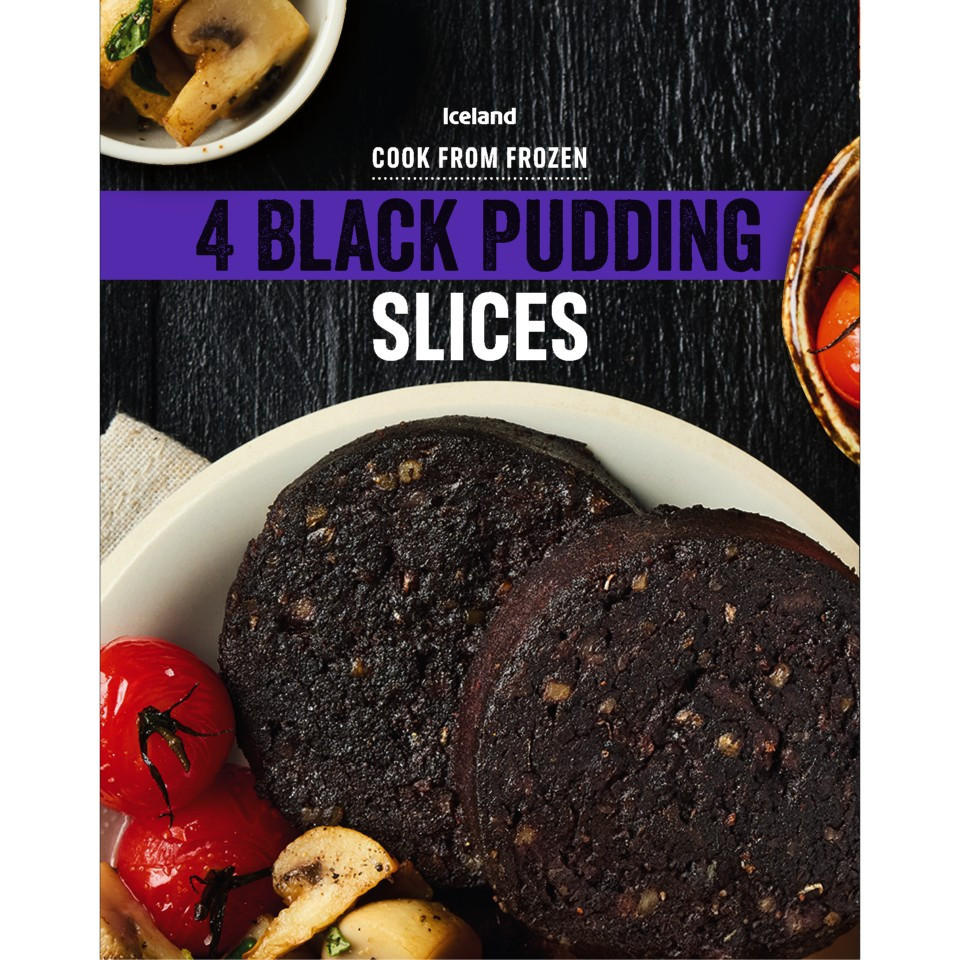 Iceland Black Pudding Slices 200g - Russells British Store