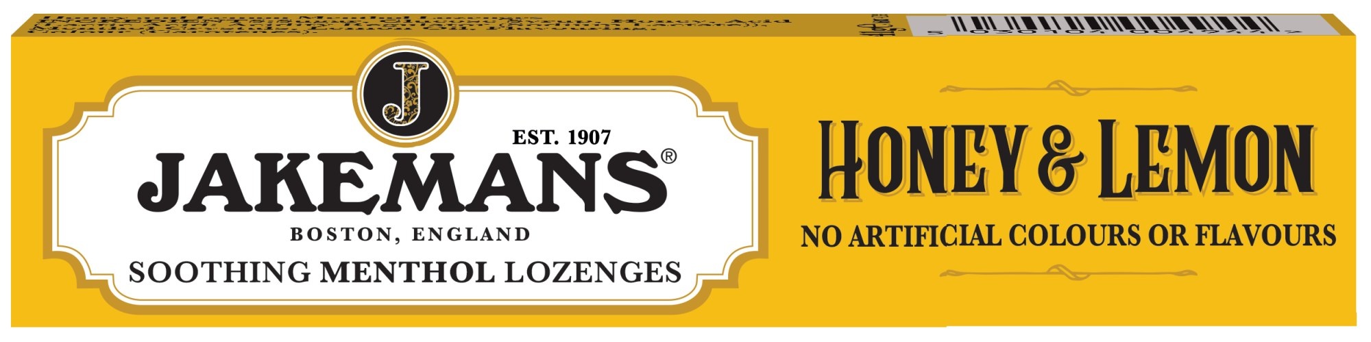 Jakemans Menthol Honey & Lemon 41g - Russells British Store