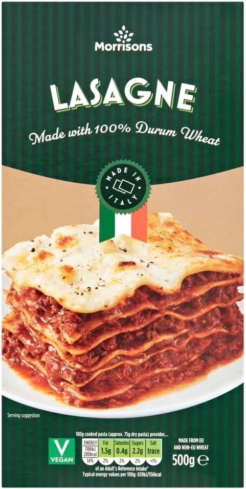 Jacks Lasagne Sheets 250g - Russells British Store