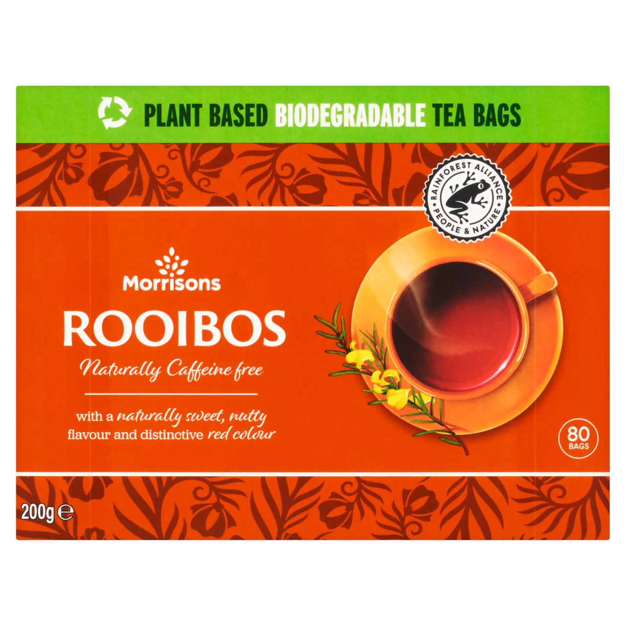 Morrisons Rooibos 80 Tea Bags - Russells British Store