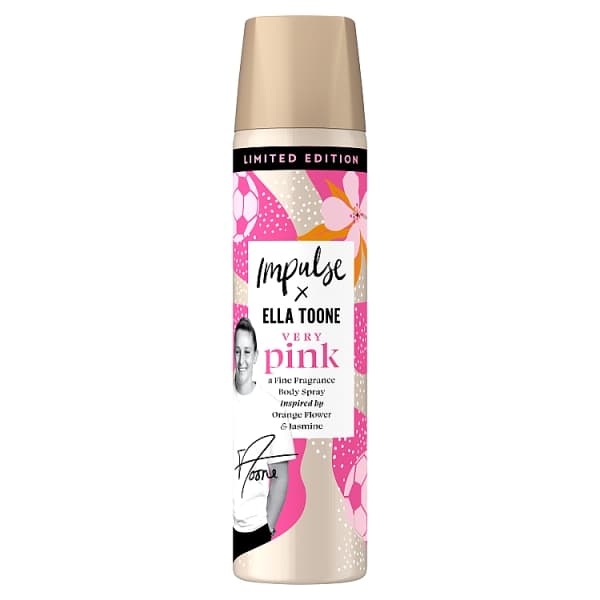 Impulse Very Pink Ladies Body Spray 75ml - Russells British Store