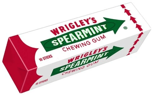 Wrigleys Spearmint Chewing Gum Sugar Free - Russells British Store