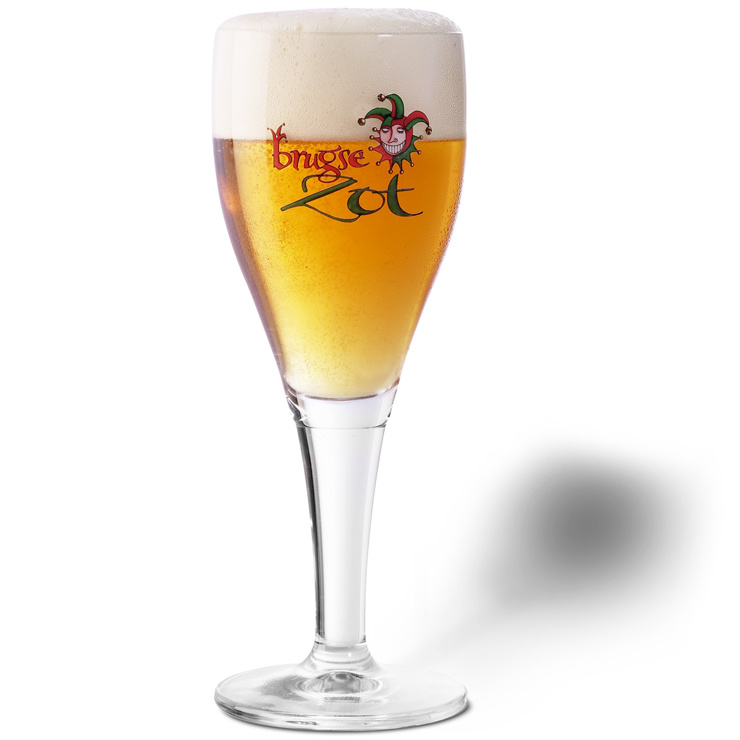 Brugse Zot Beer Glass - Meaningful Presents