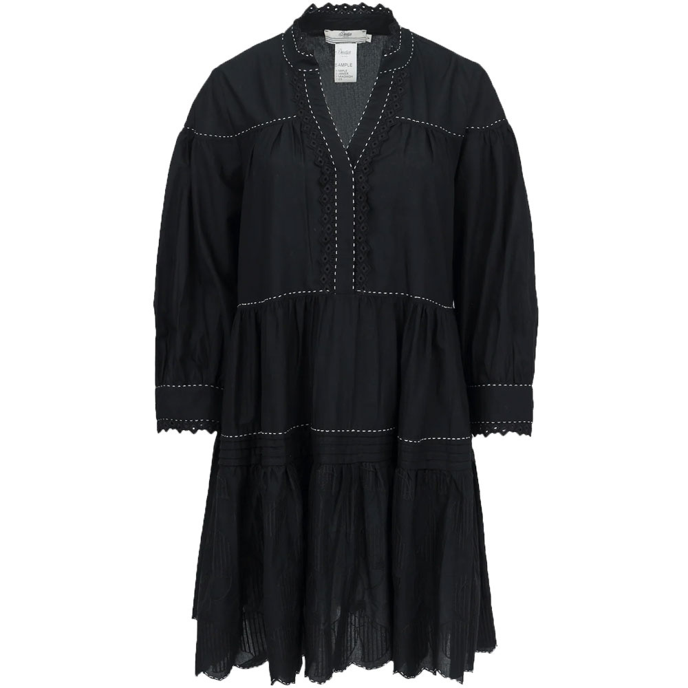 Devotion Dress Diopsidios Black - Palazzo Domburg