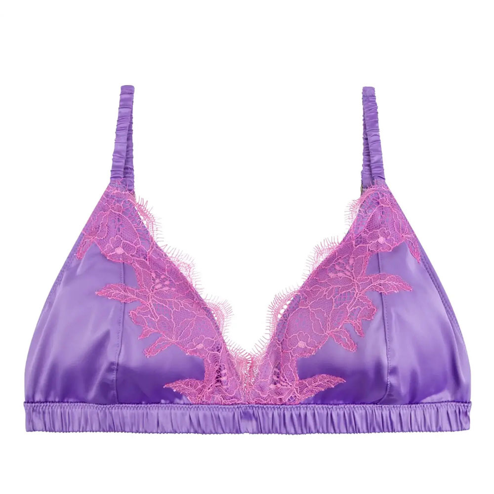 LoveStories Bowie Padded Bra Purple - Palazzo Domburg