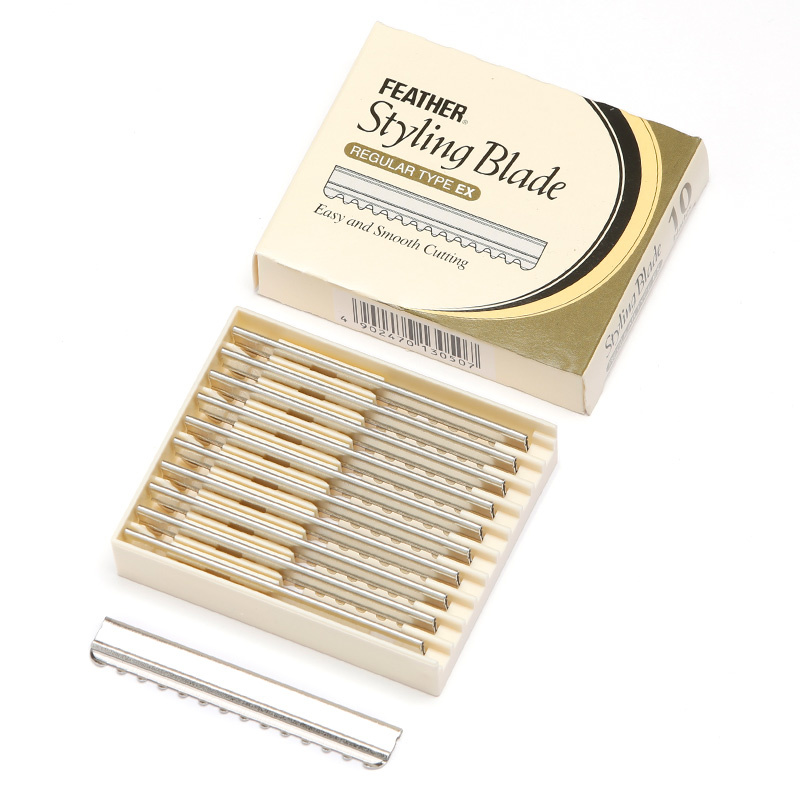 Feather 10 Styling Razor Blades Regular - Intershave