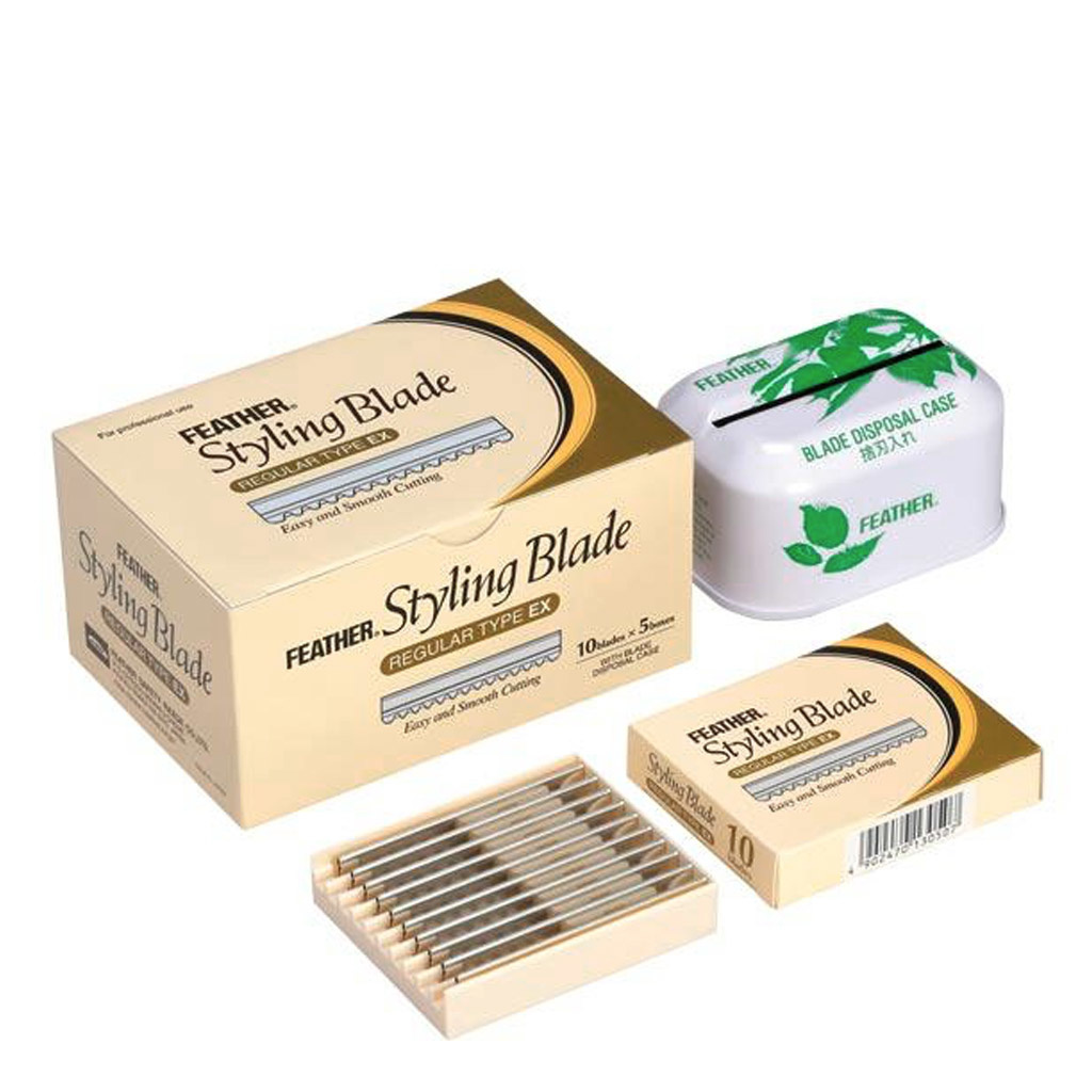 Feather 50 Styling Razor Blades Regular - Intershave
