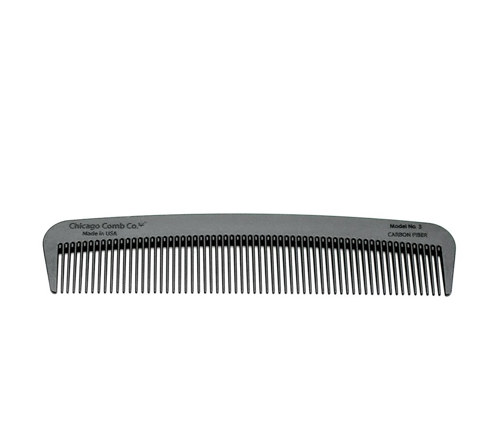 Chicago Comb Co. Model No. 3 Carbon Fiber - Intershave