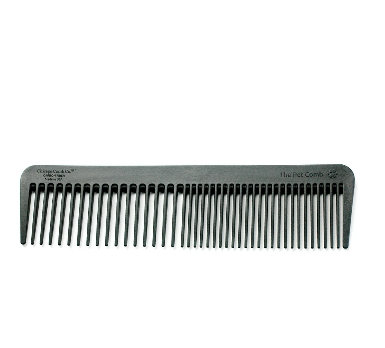 Chicago Comb Co. Pet Comb Carbon Fiber - Intershave