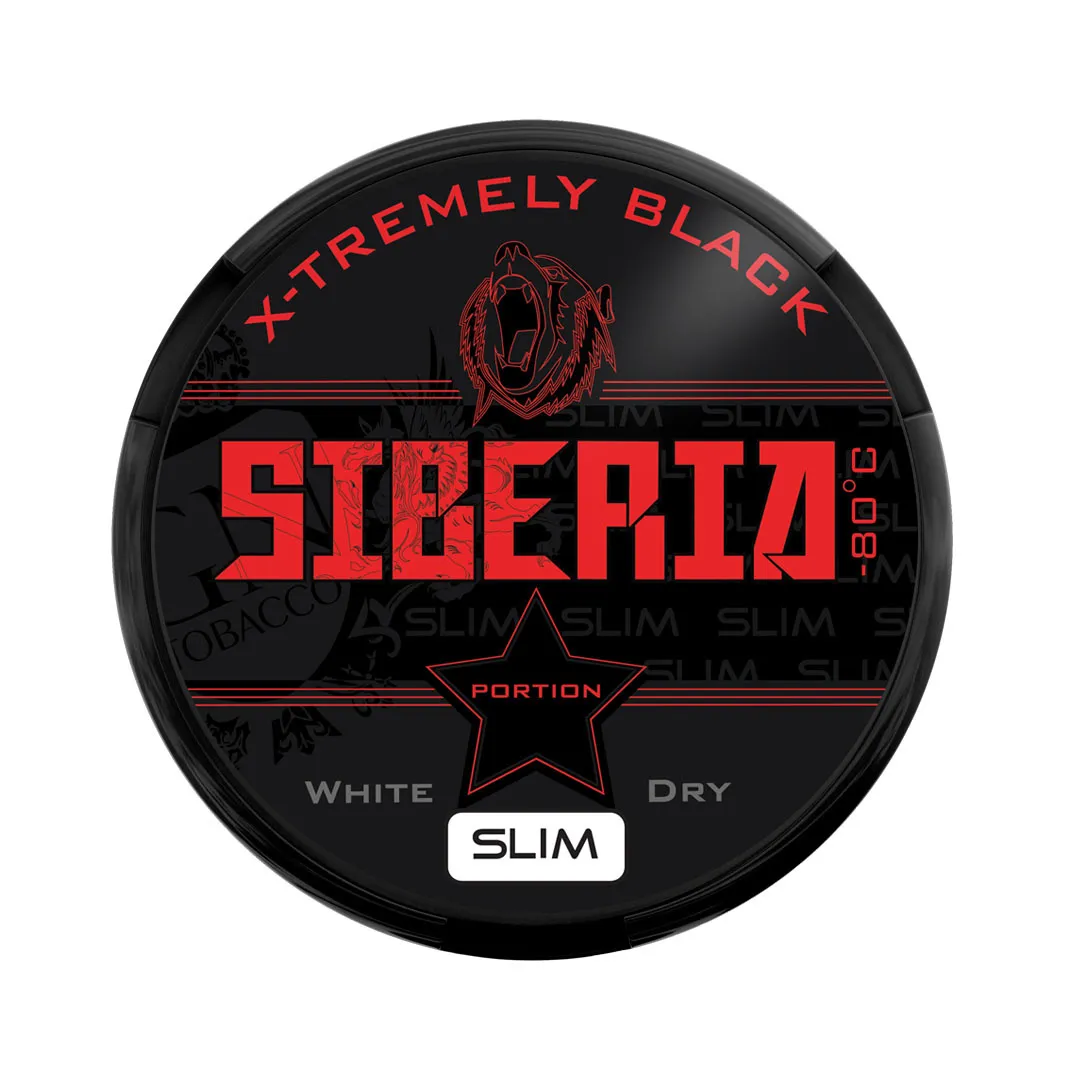 SIBERIA -80 ℃ X-tremely Black White Dry Slim - Europouches.com