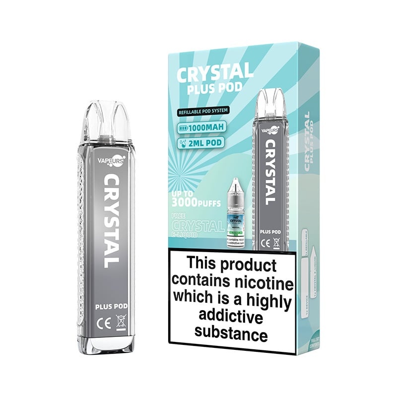 CRYSTAL PLUS POD Menthol - Europouches.com
