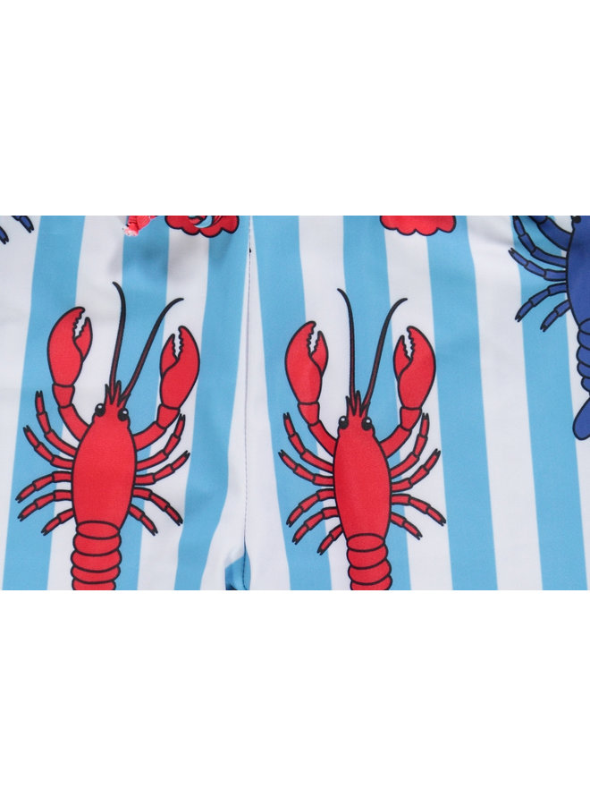 SMAFOLK Schwimmanzug Hummer Krabbe UV Schutz Badeanzug 2-8 Jahre ...