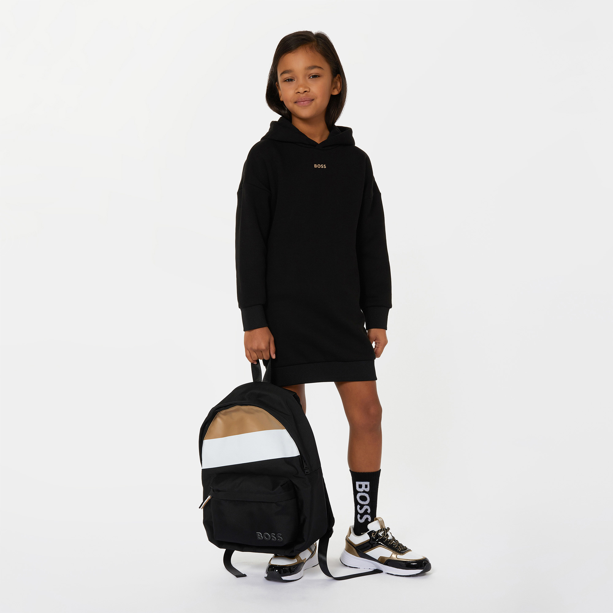 HUGO BOSS KIDS Rucksack aus canvas - Coolkids-Store