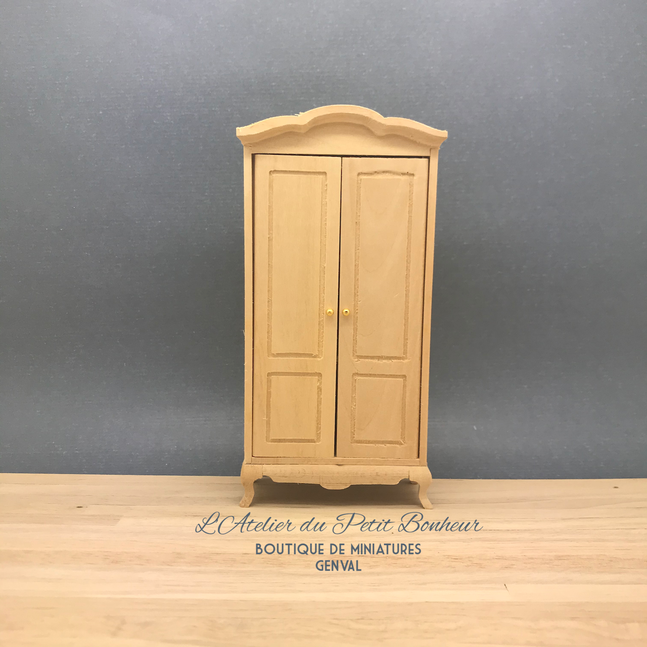 Armoire non vernie - Petit Bonheur