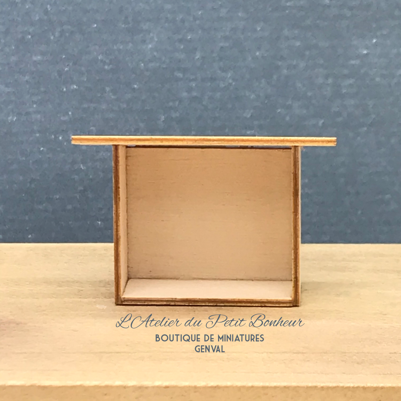 Mini crèche en bois - Petit Bonheur