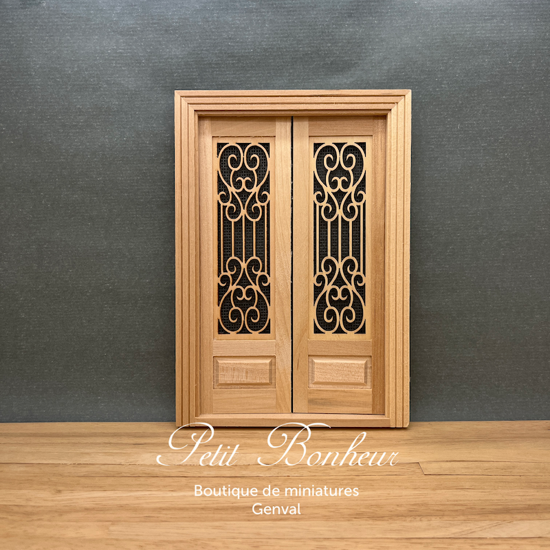 Double porte décorative - Petit Bonheur