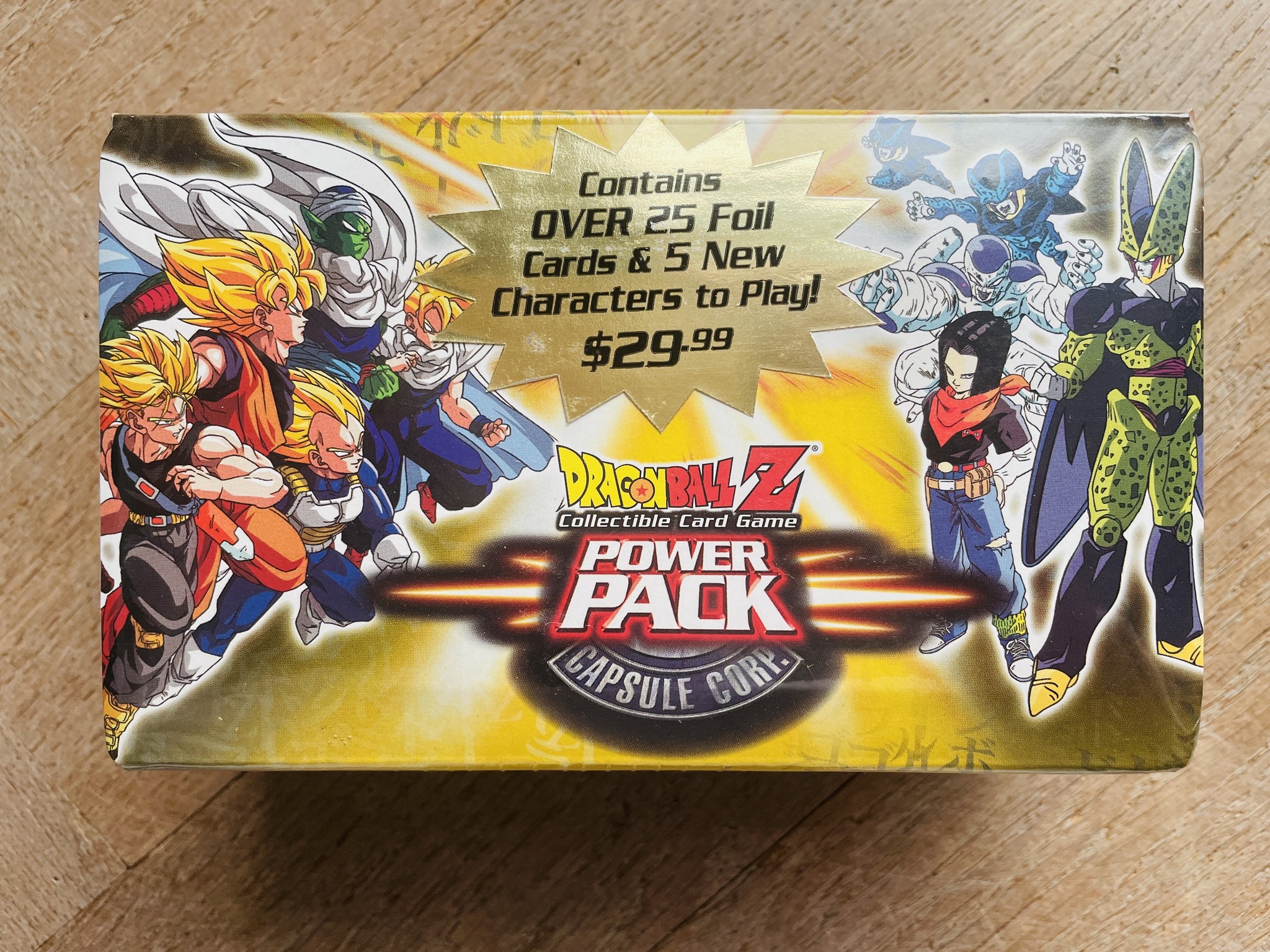 DBZ Power Pack Capsule Corp - LegendaryCards.eu