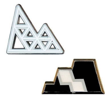 Circhester Gym Badges Rock & Ice Pin Set - LegendaryCards.eu