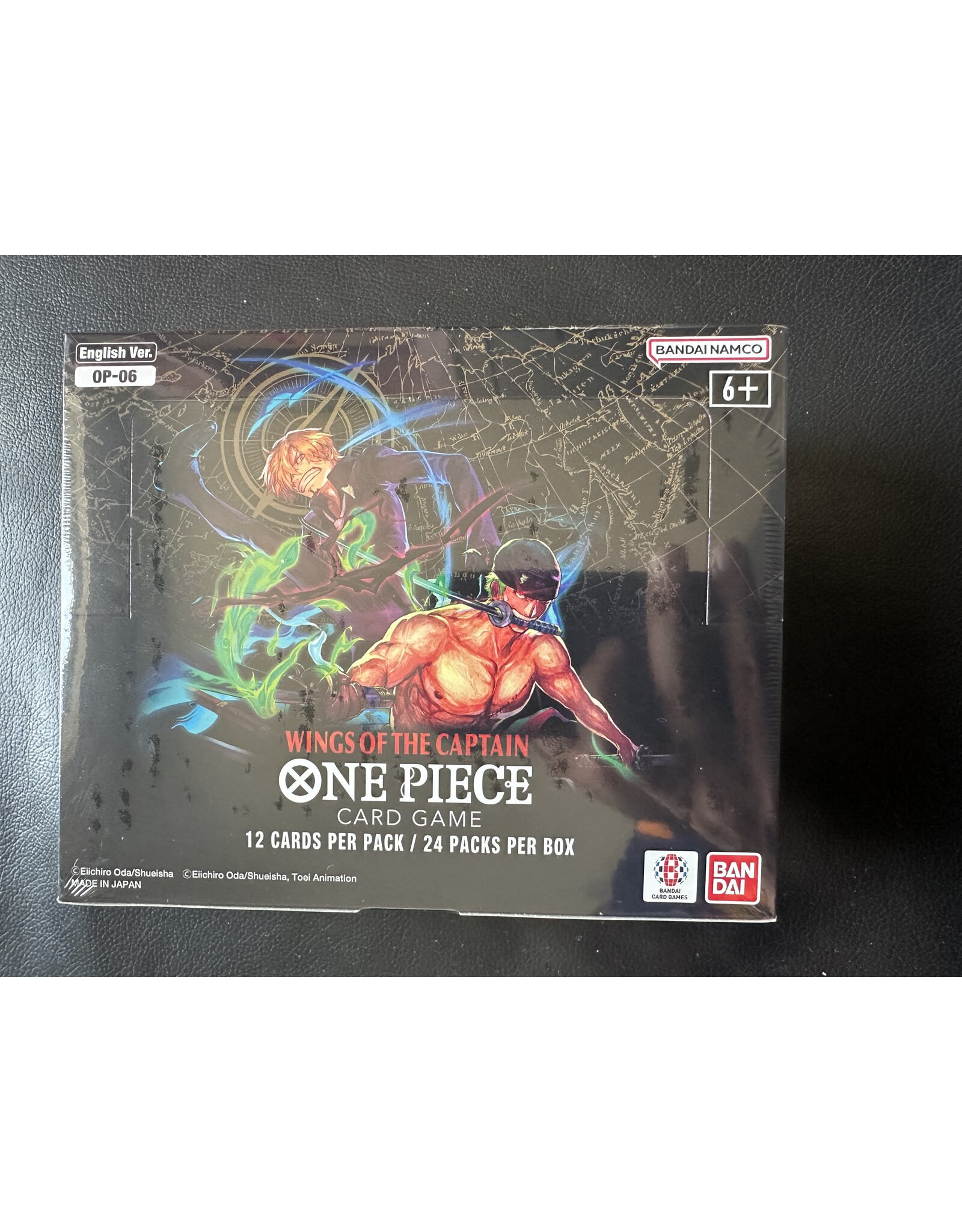 One Piece Wings of the Captain Booster Box booster box OP-06 ... One Piece Wings of the Captain Booster Box booster box OP-06 ...
