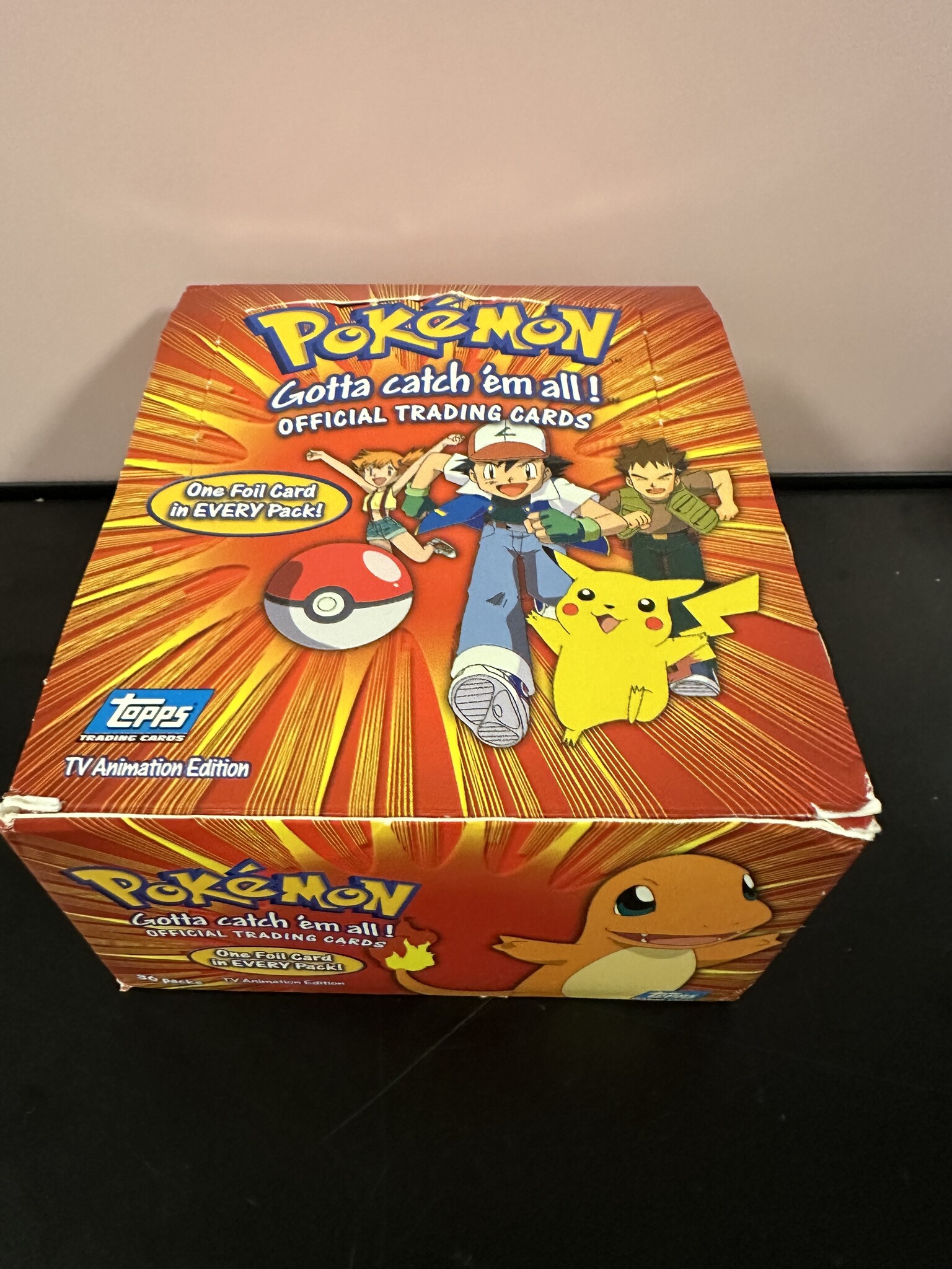 EMPTY Topps TV Animation Edition booster box - LegendaryCards.eu