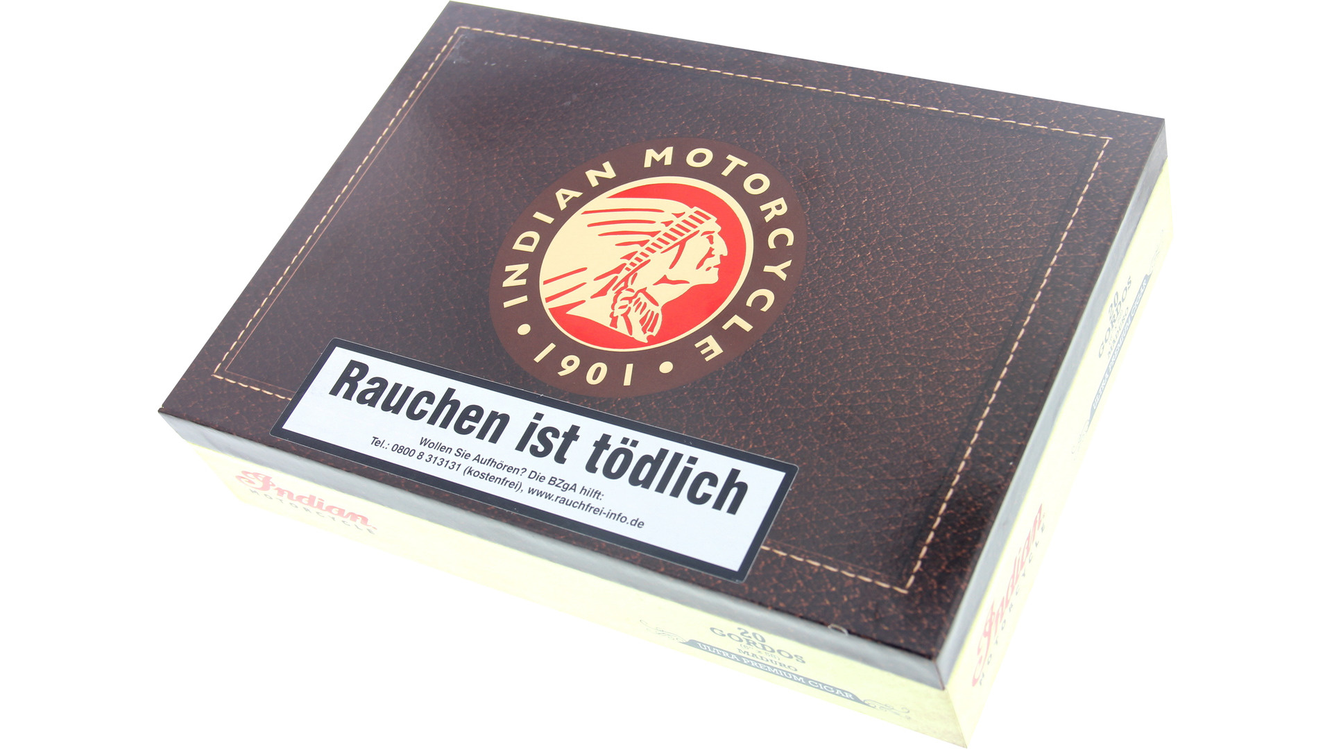 Debonaire Indian Motorcycle Maduro Gordo Zigarren - La Casa del Tabaco