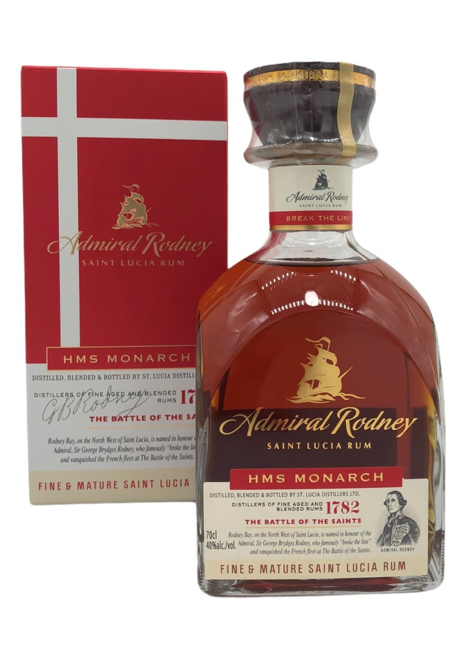 Rum Admiral Rodney HMS Monarch -La Casa del Tabaco - La Casa del Tabaco