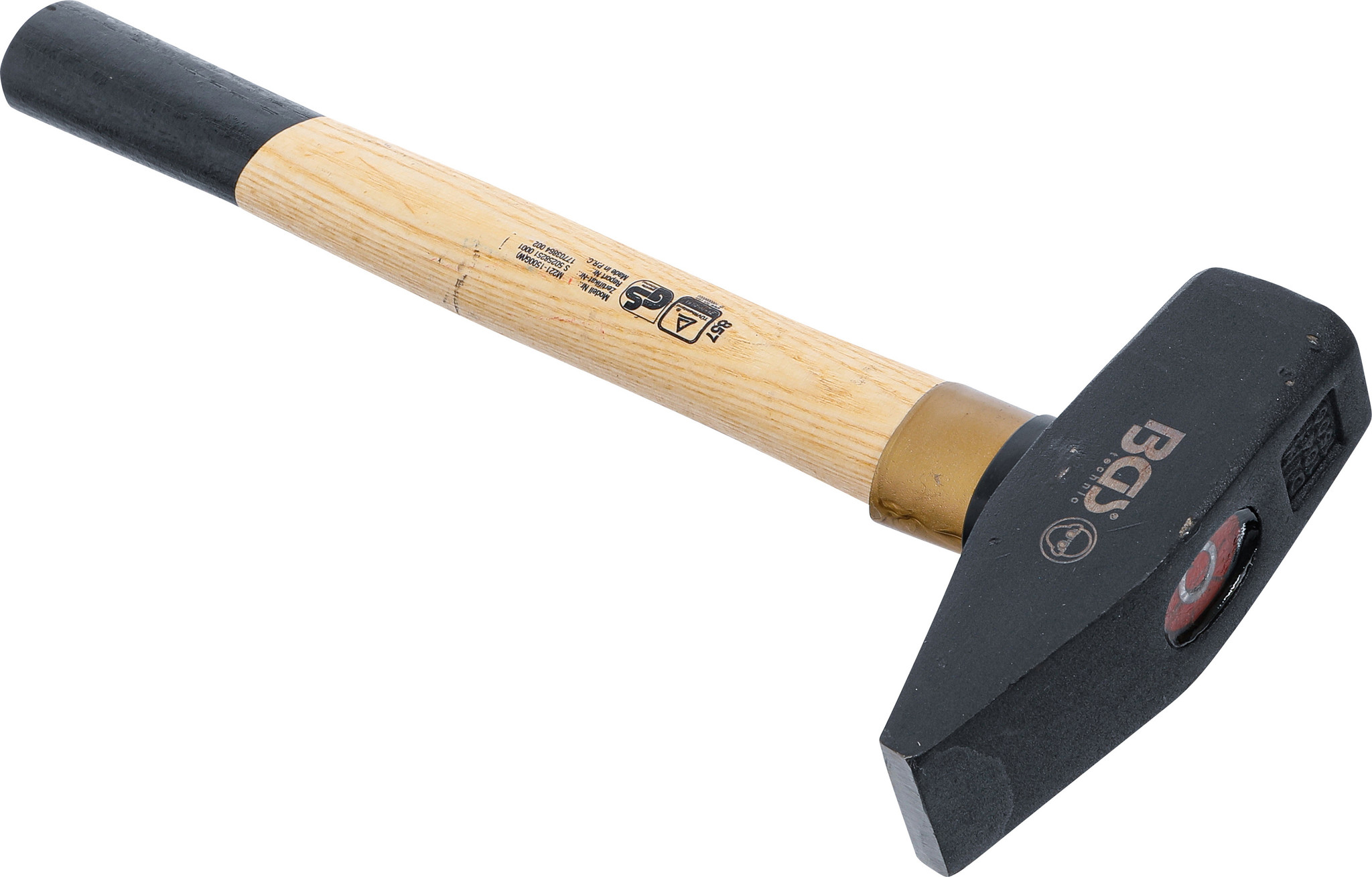 BGS Bankhamer met houten steel 1500 gram - Goedkoopgereedschap.nl