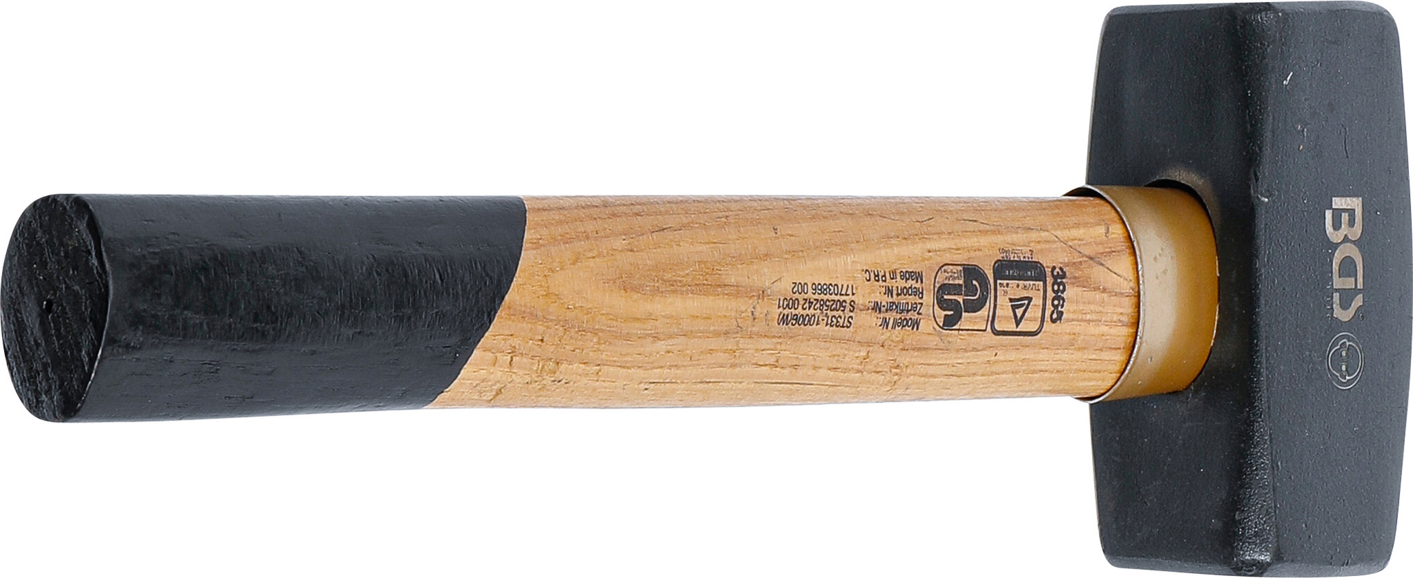 BGS Moker houten steel 1000 gram - Goedkoopgereedschap.nl