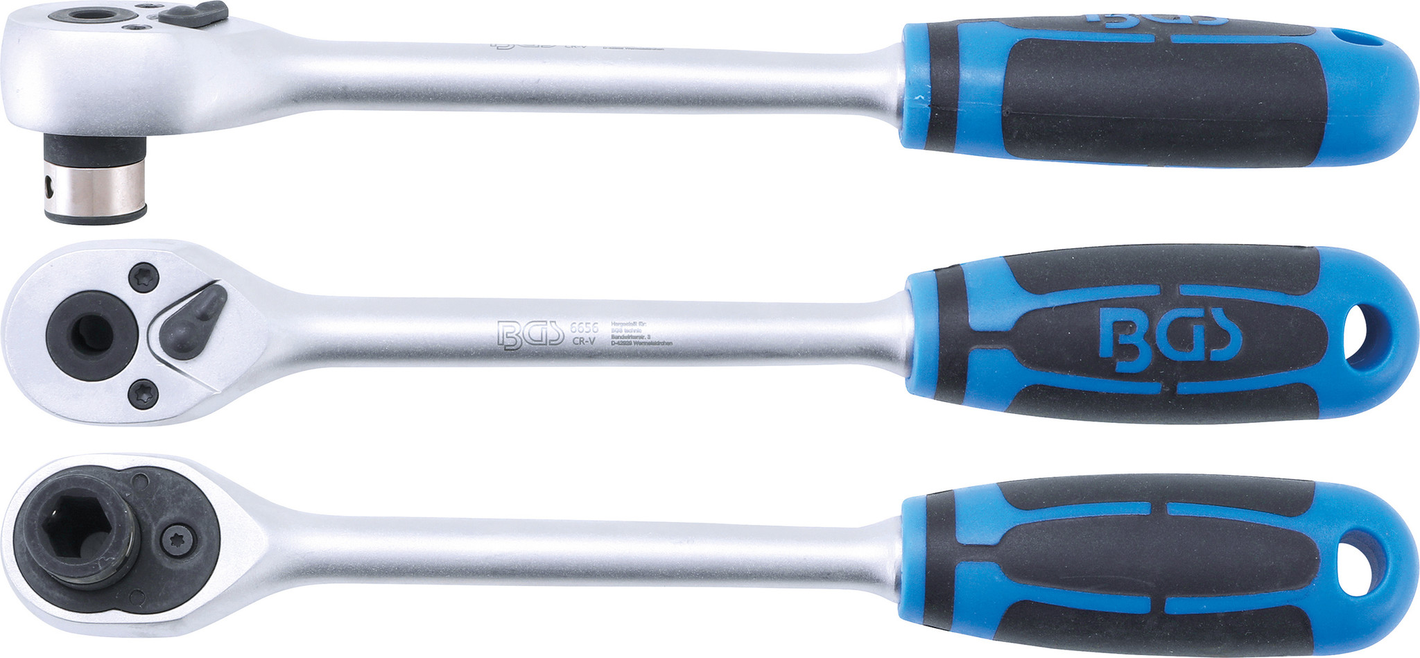 BGS Bit-ratelsleutel extra lang 3/8" zeskant - Goedkoopgereedschap.nl