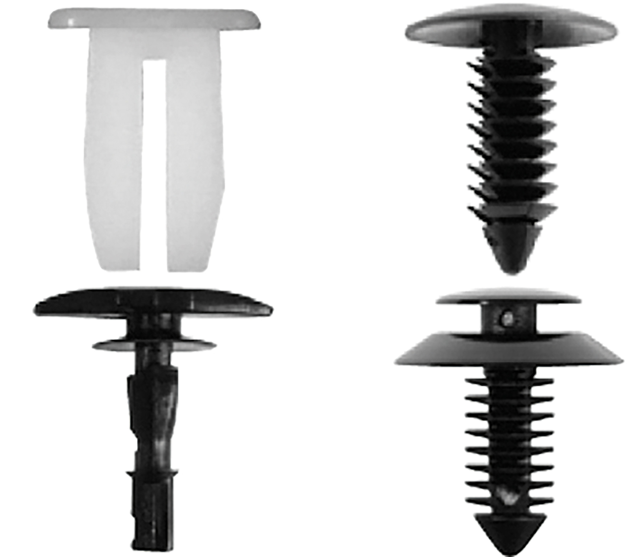 BGS Assortiment bevestigingsclips voor Ford, Mazda, GM, Chrylser ...