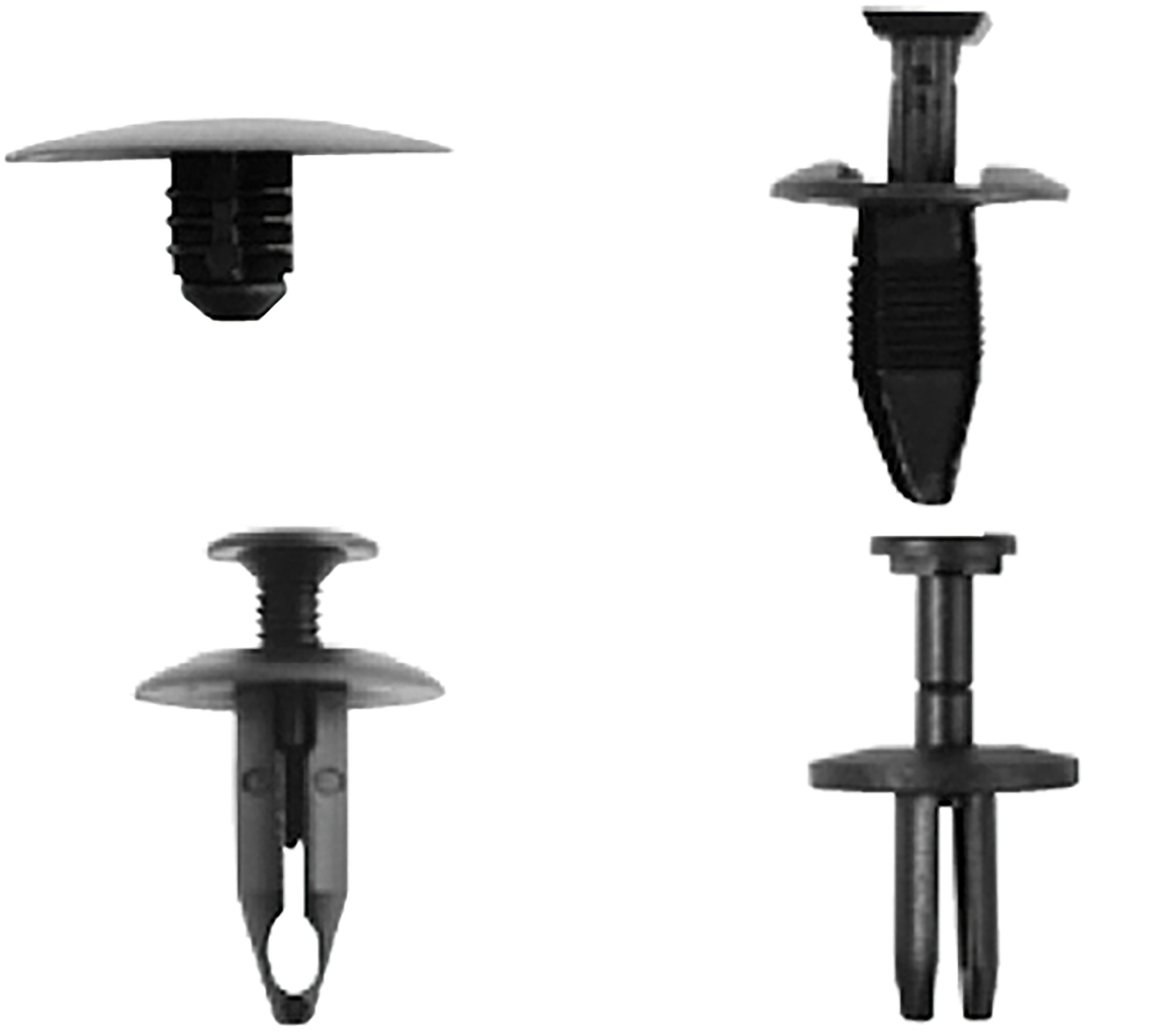 BGS Assortiment bevestigingsclips voor Ford, Mazda, GM, Chrylser ...