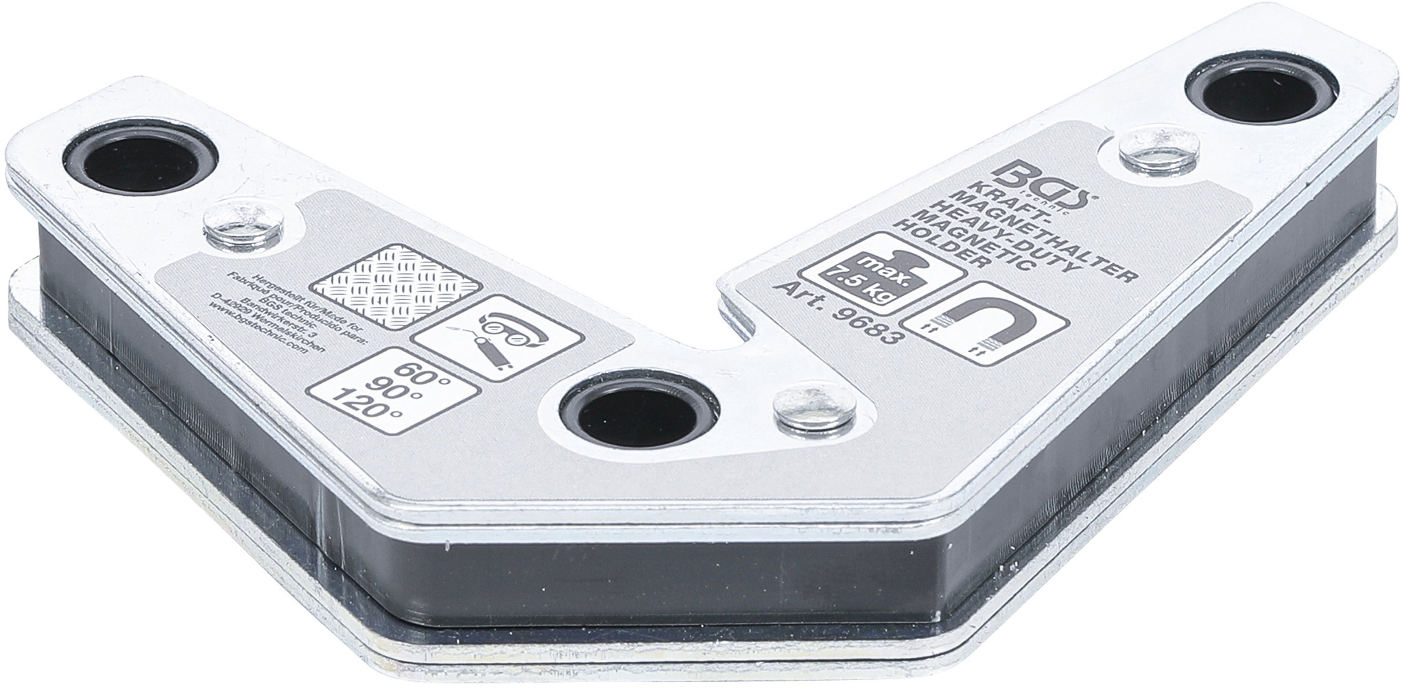 BGS Magnetische lasklem L-vorm - Goedkoopgereedschap.nl